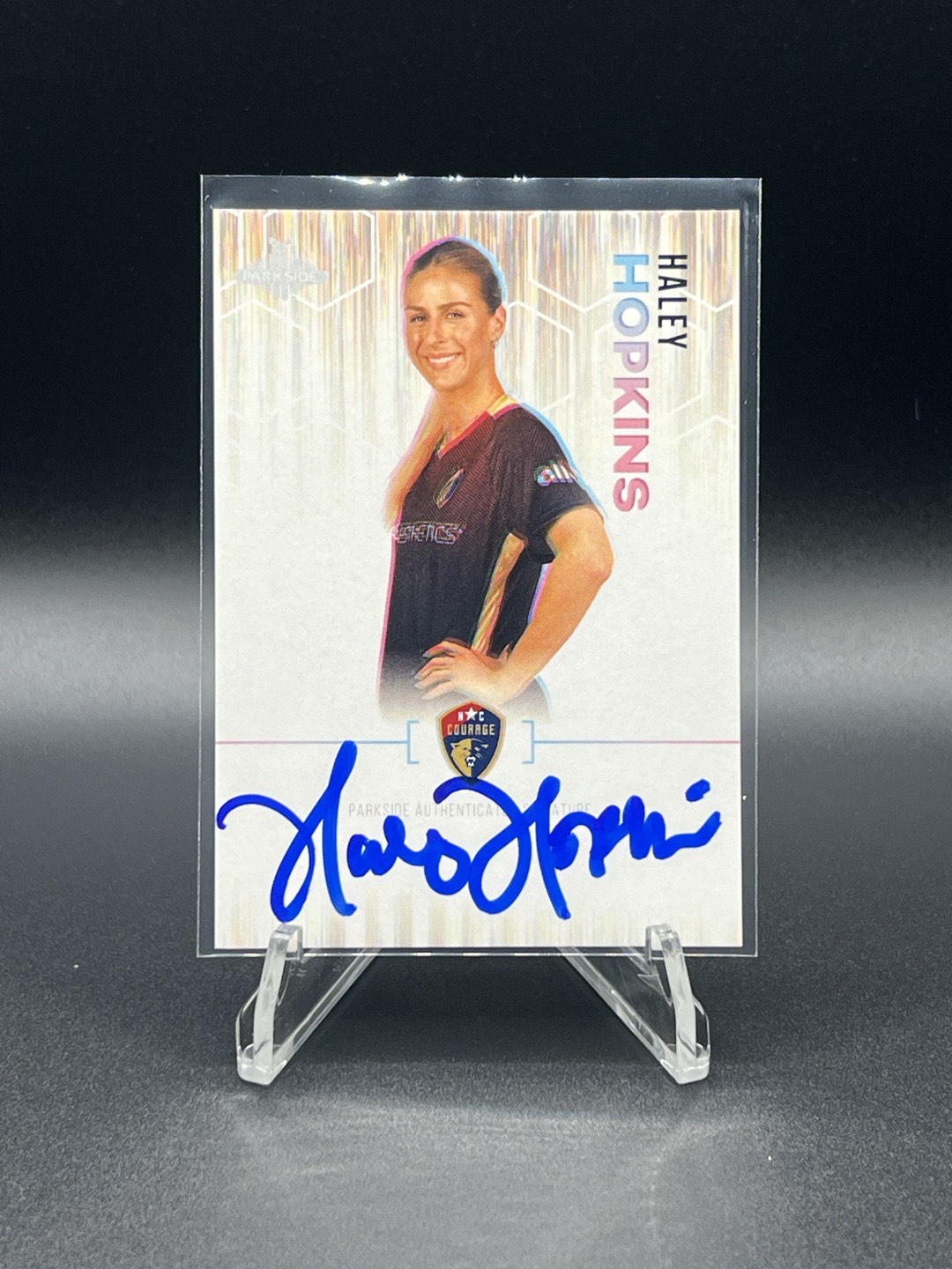 Haley Hopkins Rookie Auto #/400 North Carolina Courage - 2023 Parkside ...