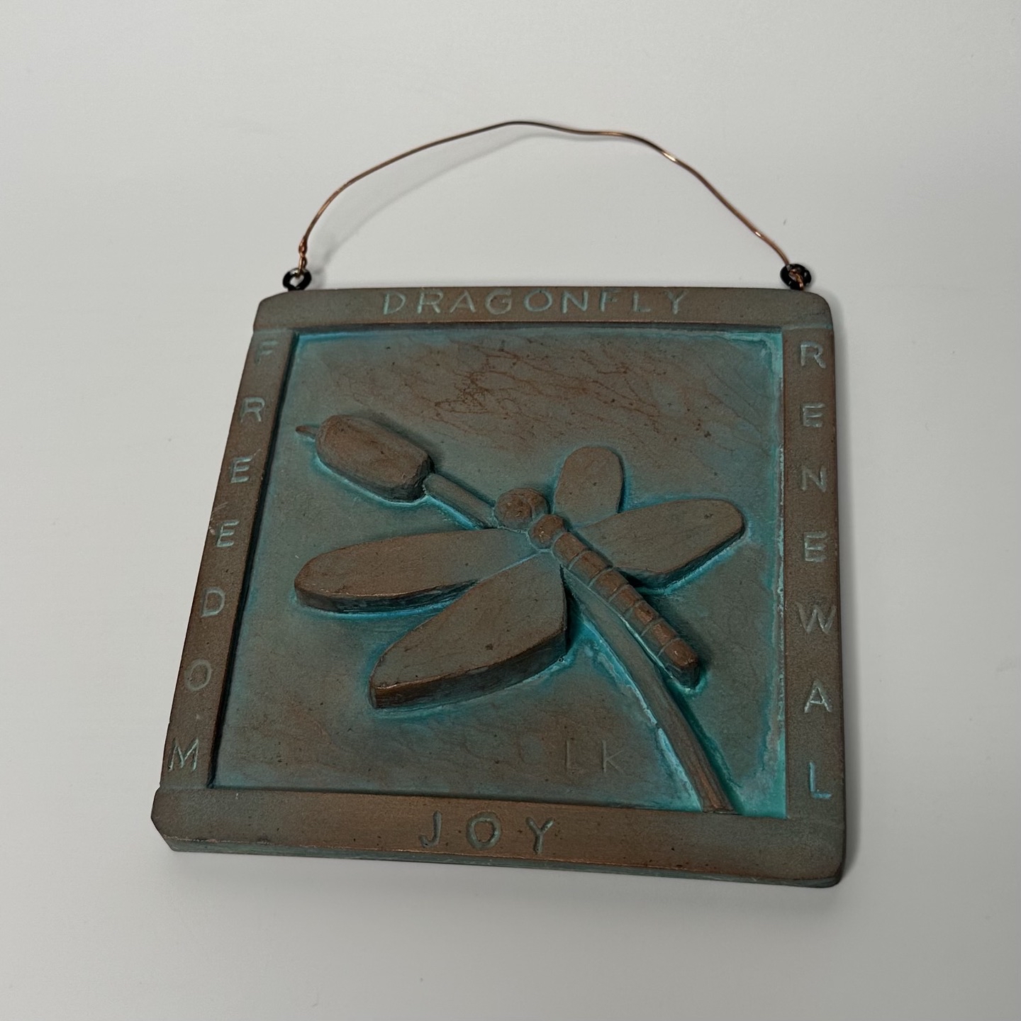 Dragonfly 3D Wall Plaque