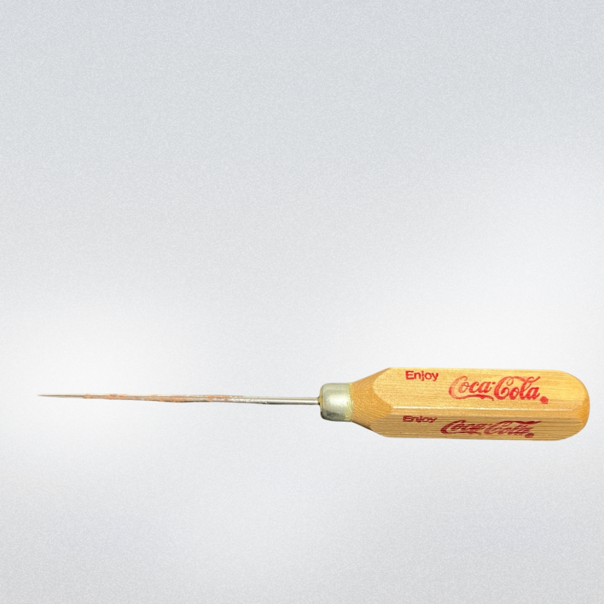 Coca Cola Ice Pick, Vtg, Rusty Crusty Pick, Light Patina
