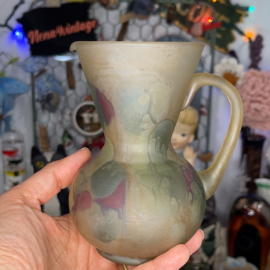 Reuven Splatter Glass Pitcher