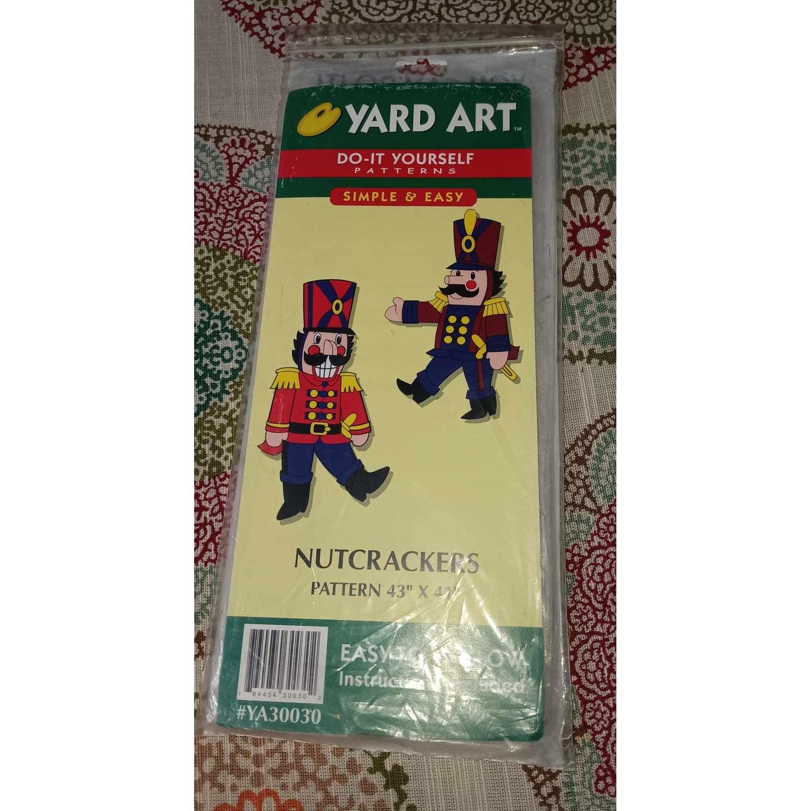 Yard Art DIY Pattern for wood Nutcrackers