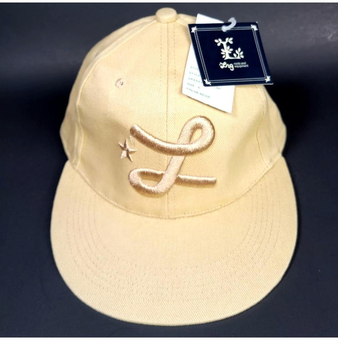 LRG GRASS ROOTS EQUIPMENT Hat Fitted Sz M Embroidered Logo Badge Y2K ...