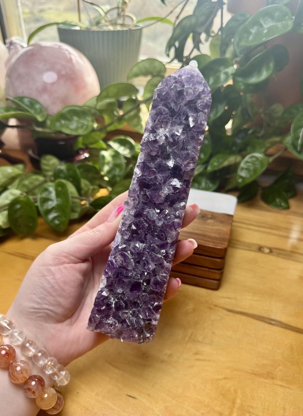 Amethyst Cluster Tower