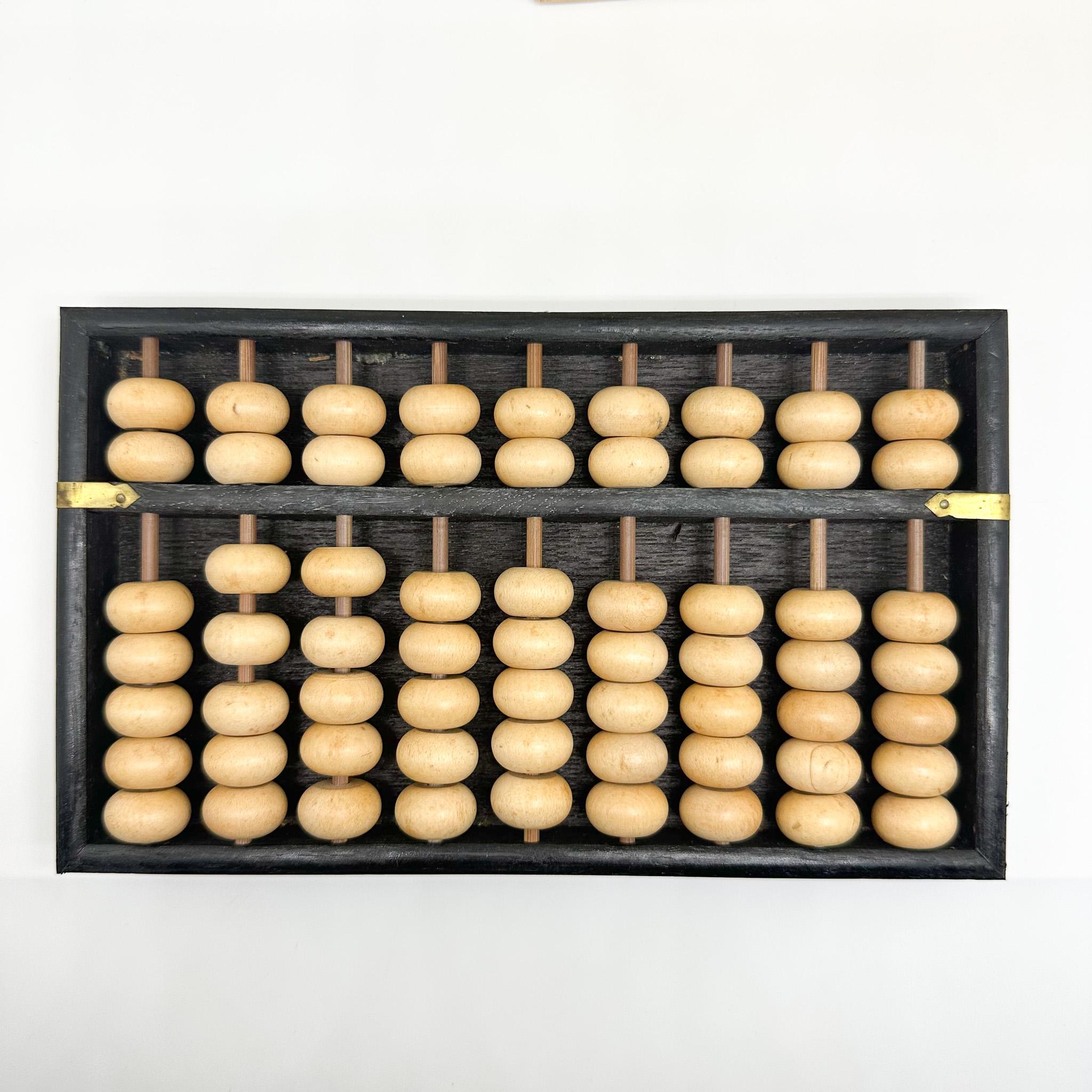 Vintage Japanese Sorobon Abacus Sun Brand Nanjo LTD Tokyo Japan Box ...