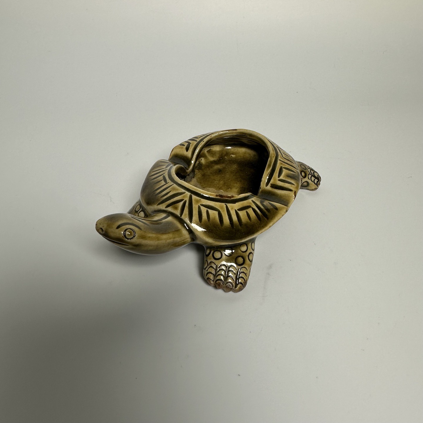 Mini Ceramic Turtle Ashtray