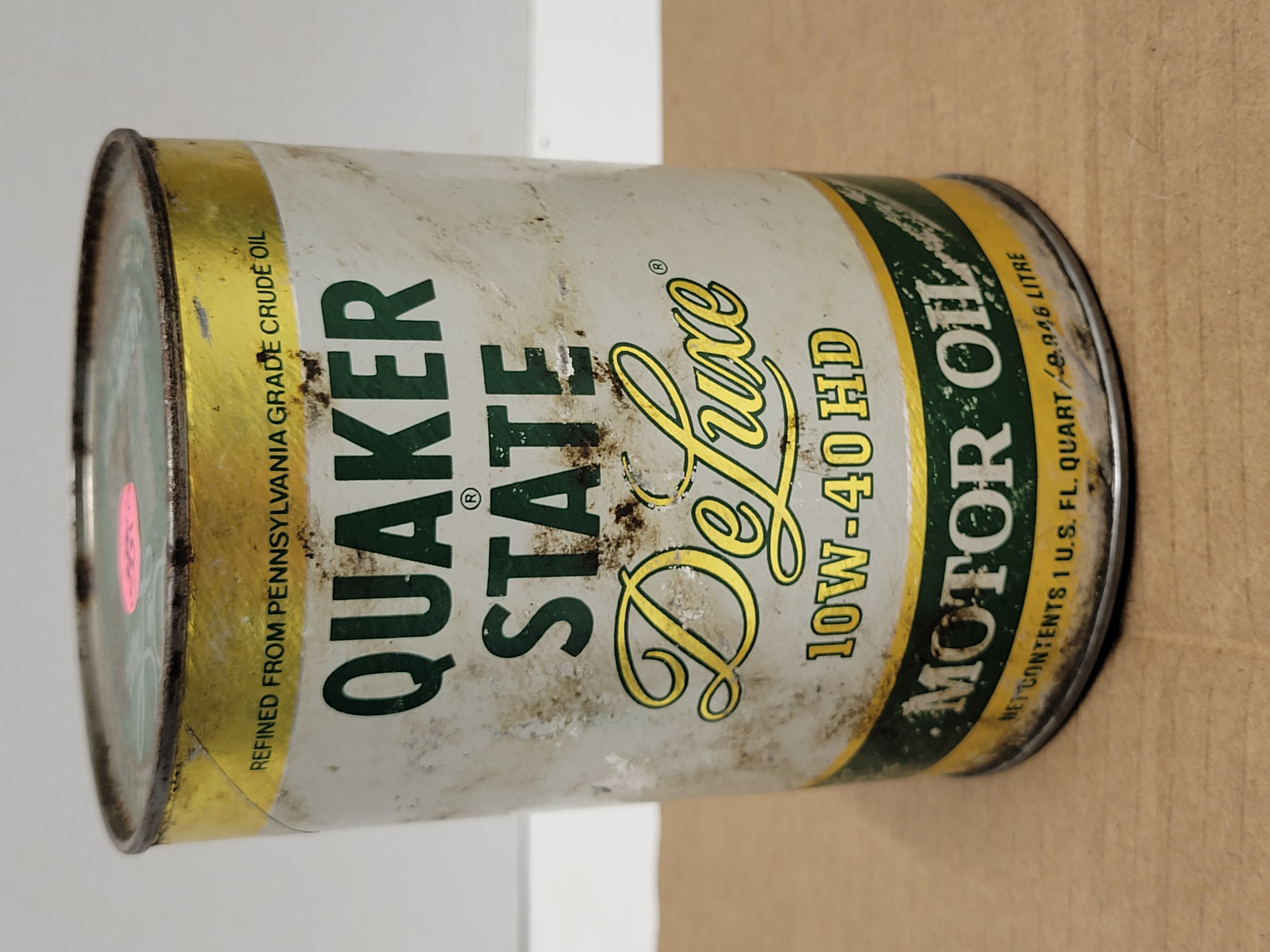 Quaker state qt composite barcode empty