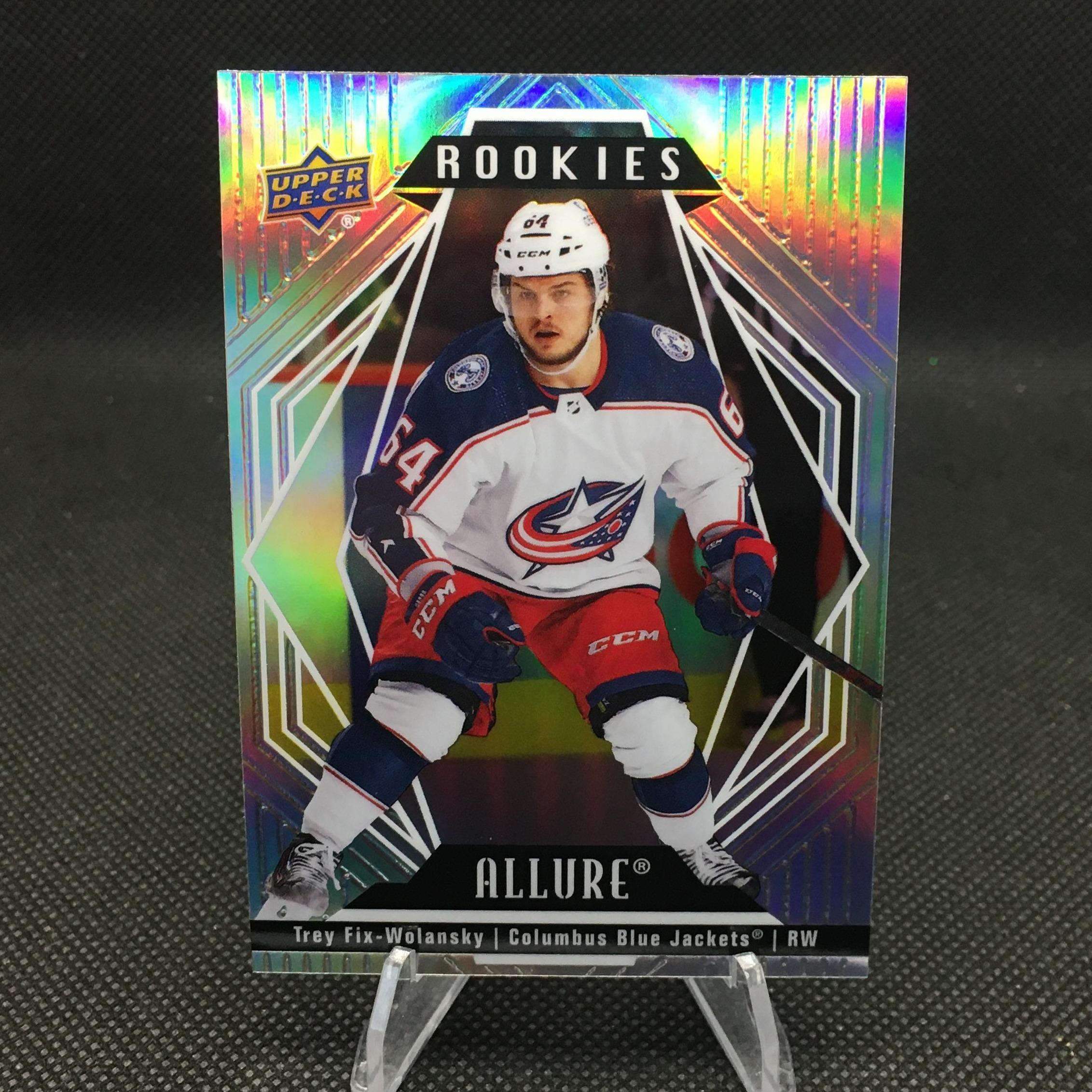 Trey Fix-Wolansky 2022-23 Upper Deck Allure Rookie RC #137 - Columbus ...