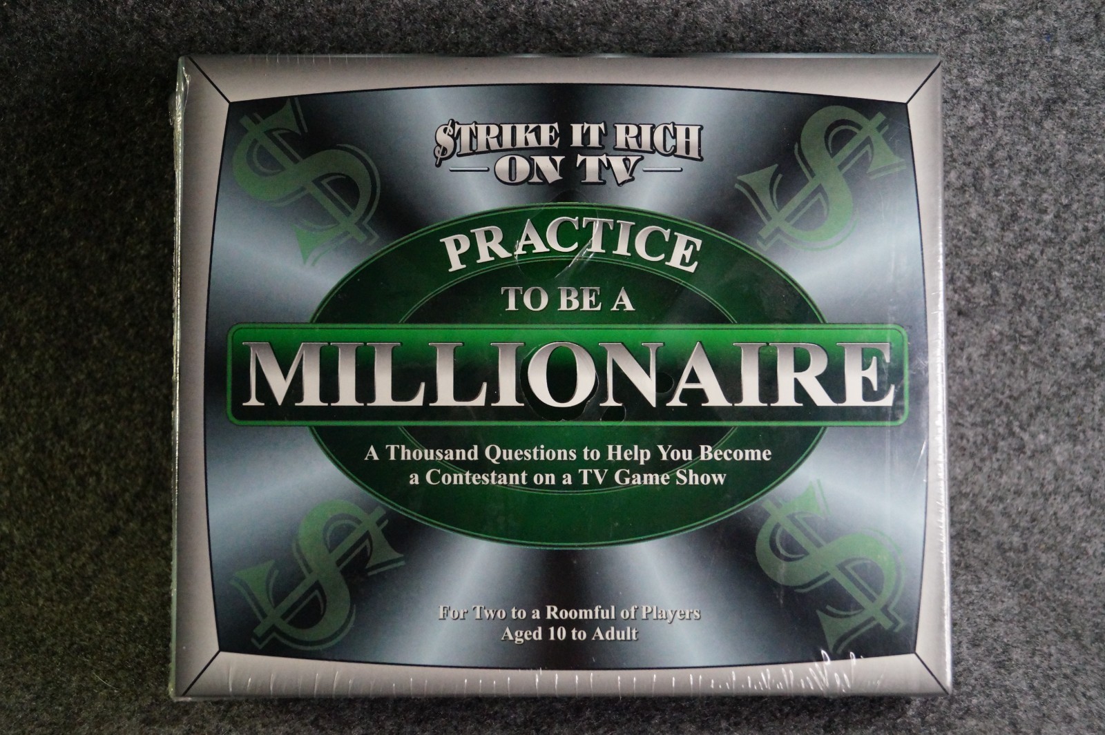 Strike It Rich on TV Board Game Practice to Be a Millionaire | NEW ...