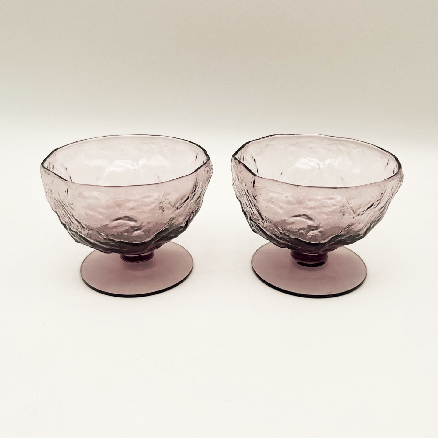 Vintage Morgantown Driftwood Seneca Glass Set-Amethyst Purple, 6oz ...
