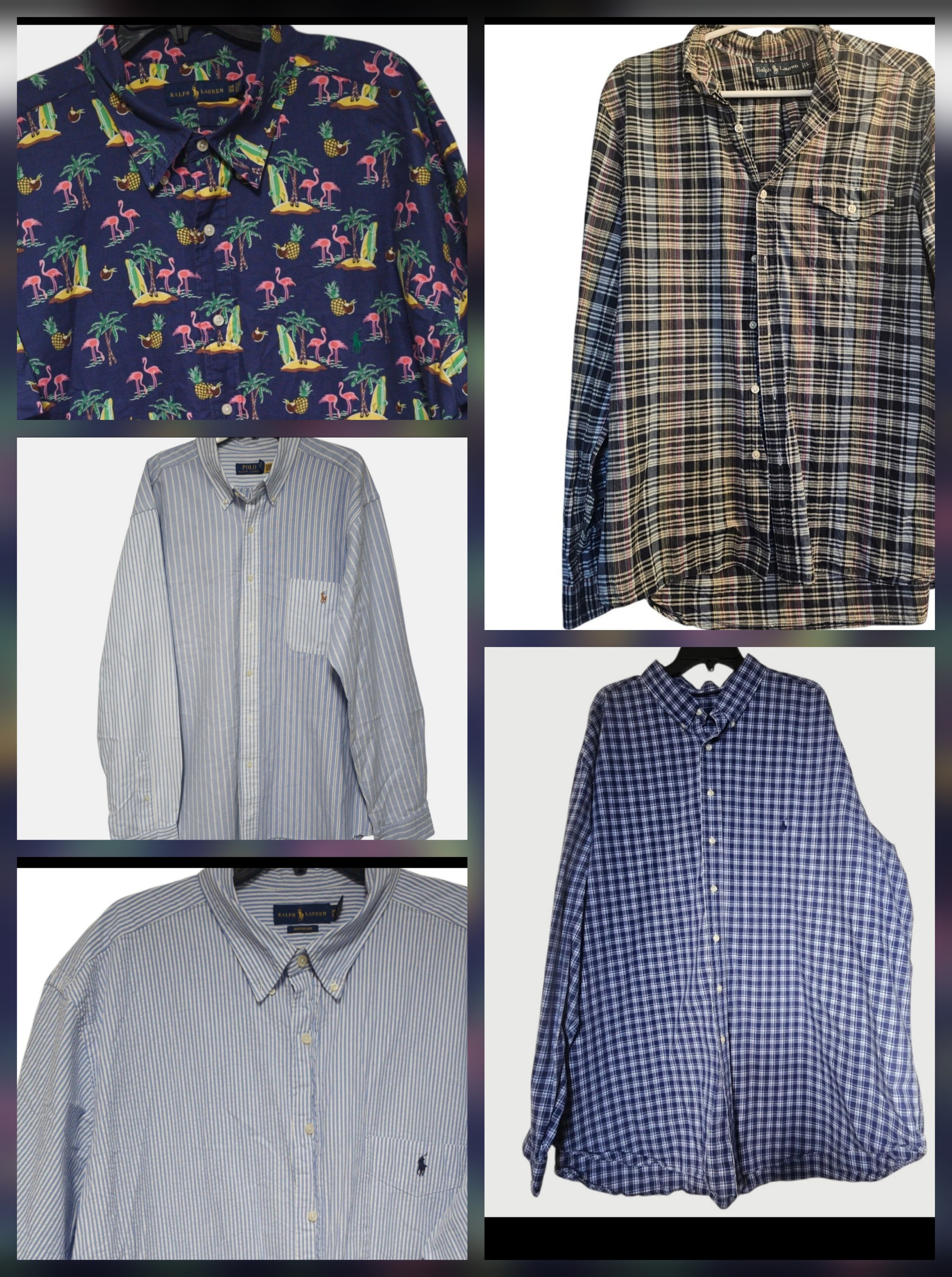 Wholesale man lots of 23 . Simms, Ralph Lauren, Robert graham, lacoste ...