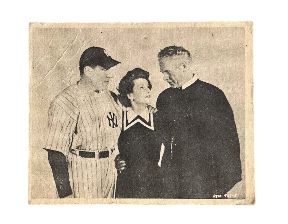 1948 Swell The Babe Ruth Story Trading Card #10 Babe Claire Brother ...