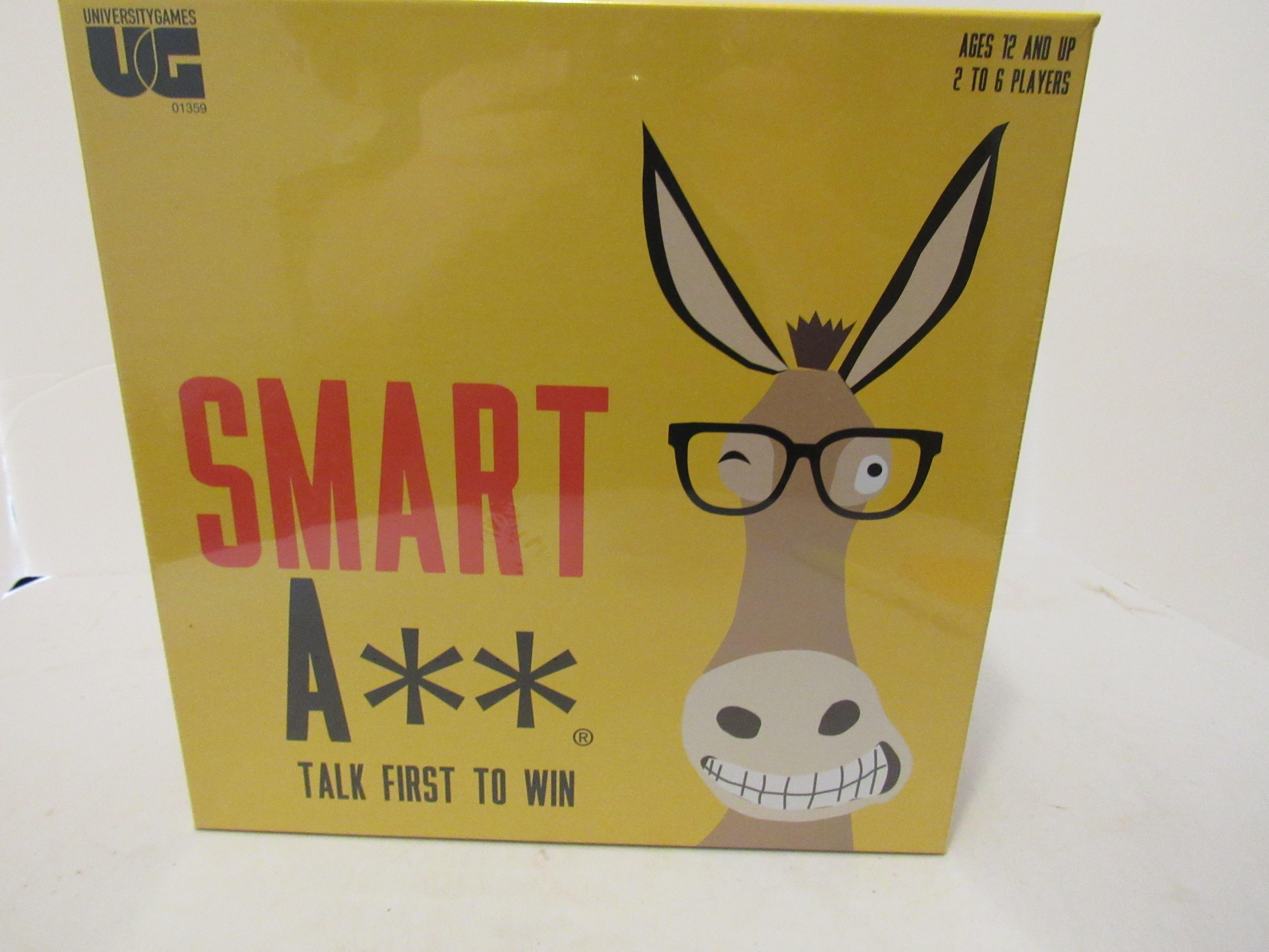 Smart Ass Trivia Board Game