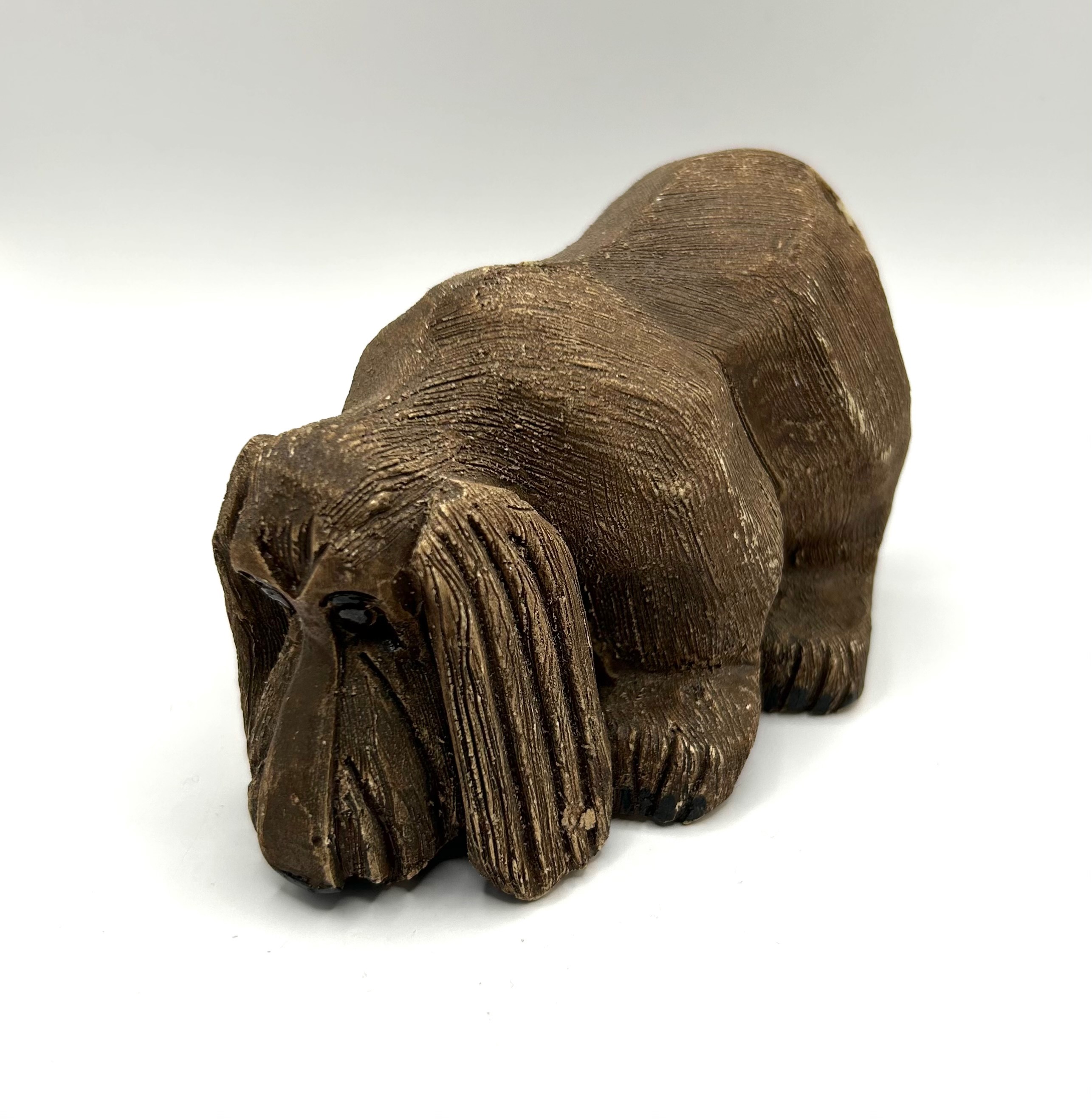 Vintage Artesania Rinconada Hound Dog 2.75” X 4” X 3”