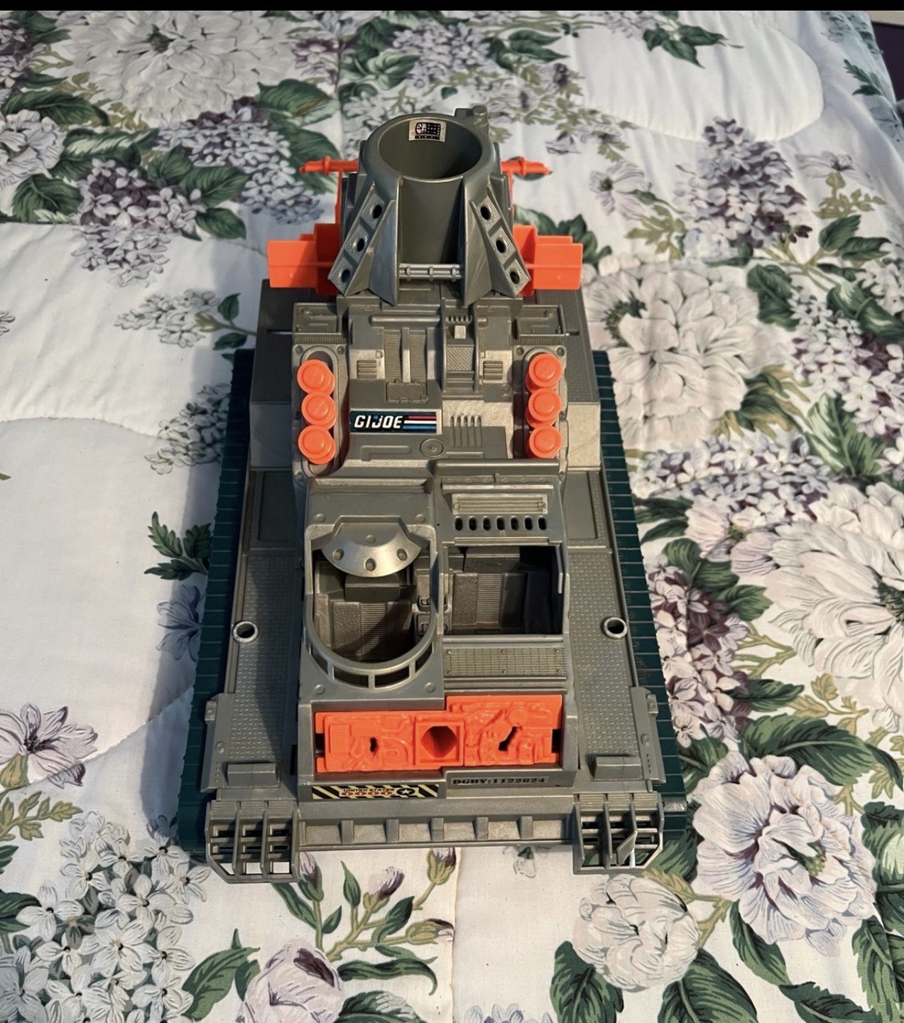 GI Joe Brawler Tank 1990 Vehicle Vintage Hasbro incomplete