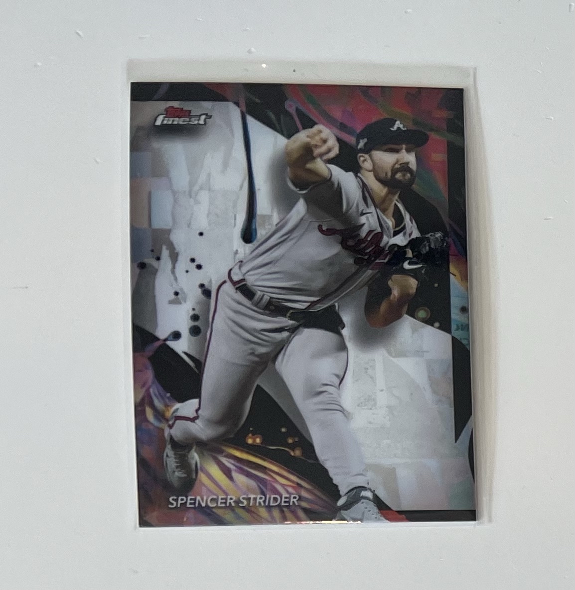 Spencer Strider Finest Uncommon Atlanta Braves