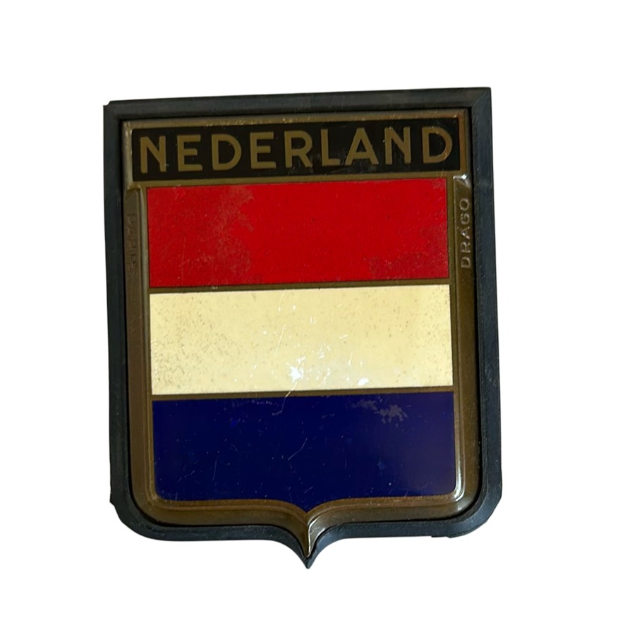 vintage Dutch car badge.