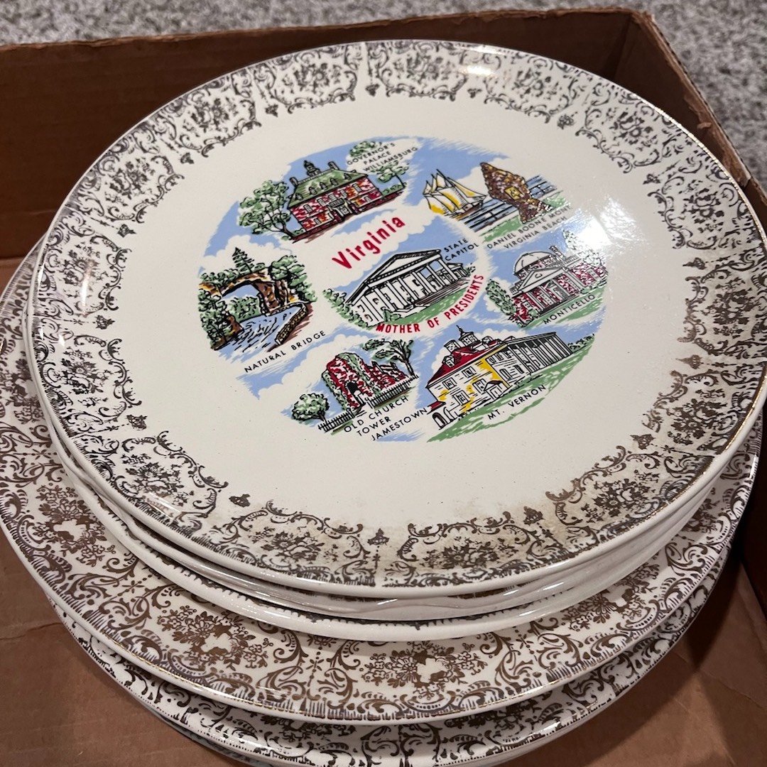 #3 - Vintage Larger Plates