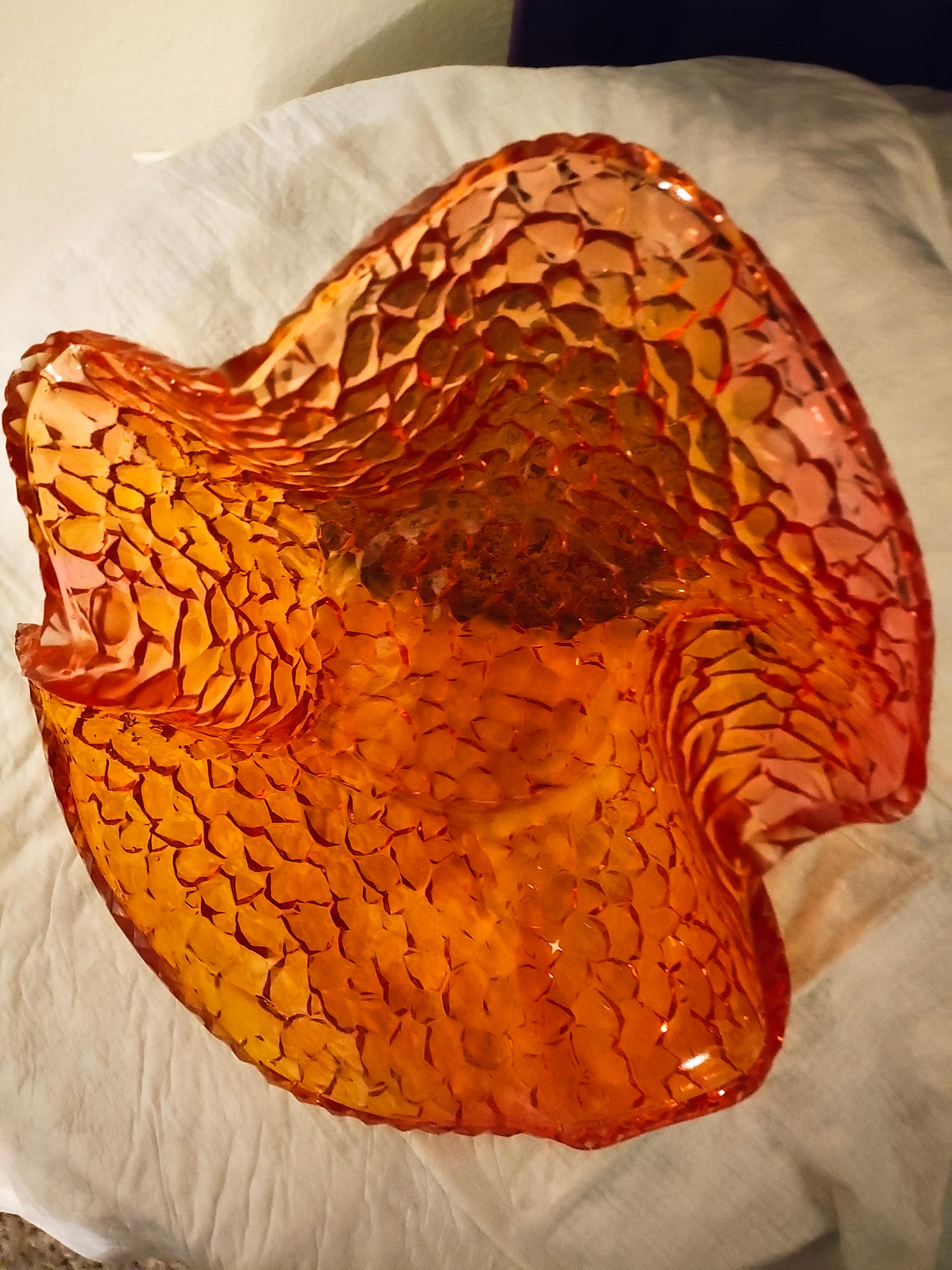 Opal Fire Resin Bowl