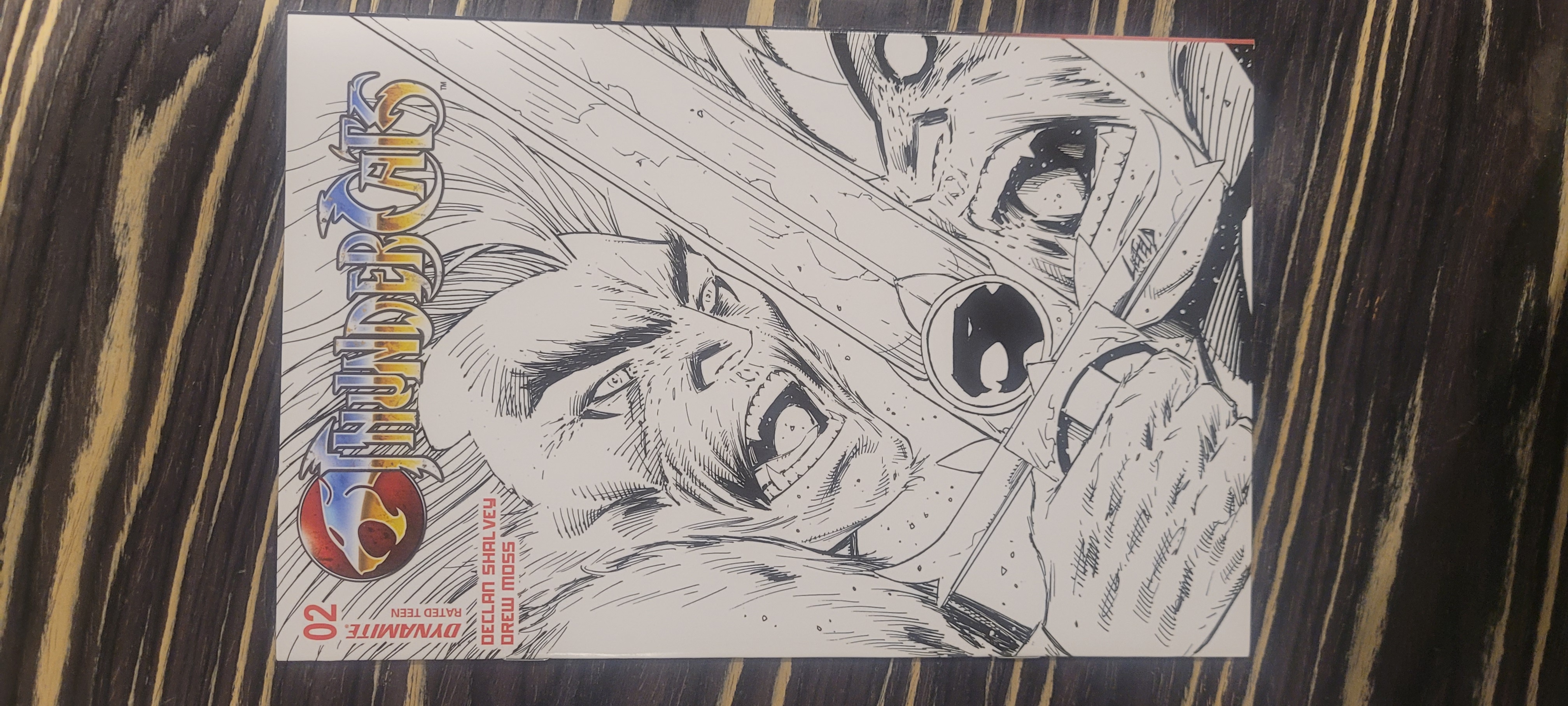 Thundercats 2 BW rob liefeld variant