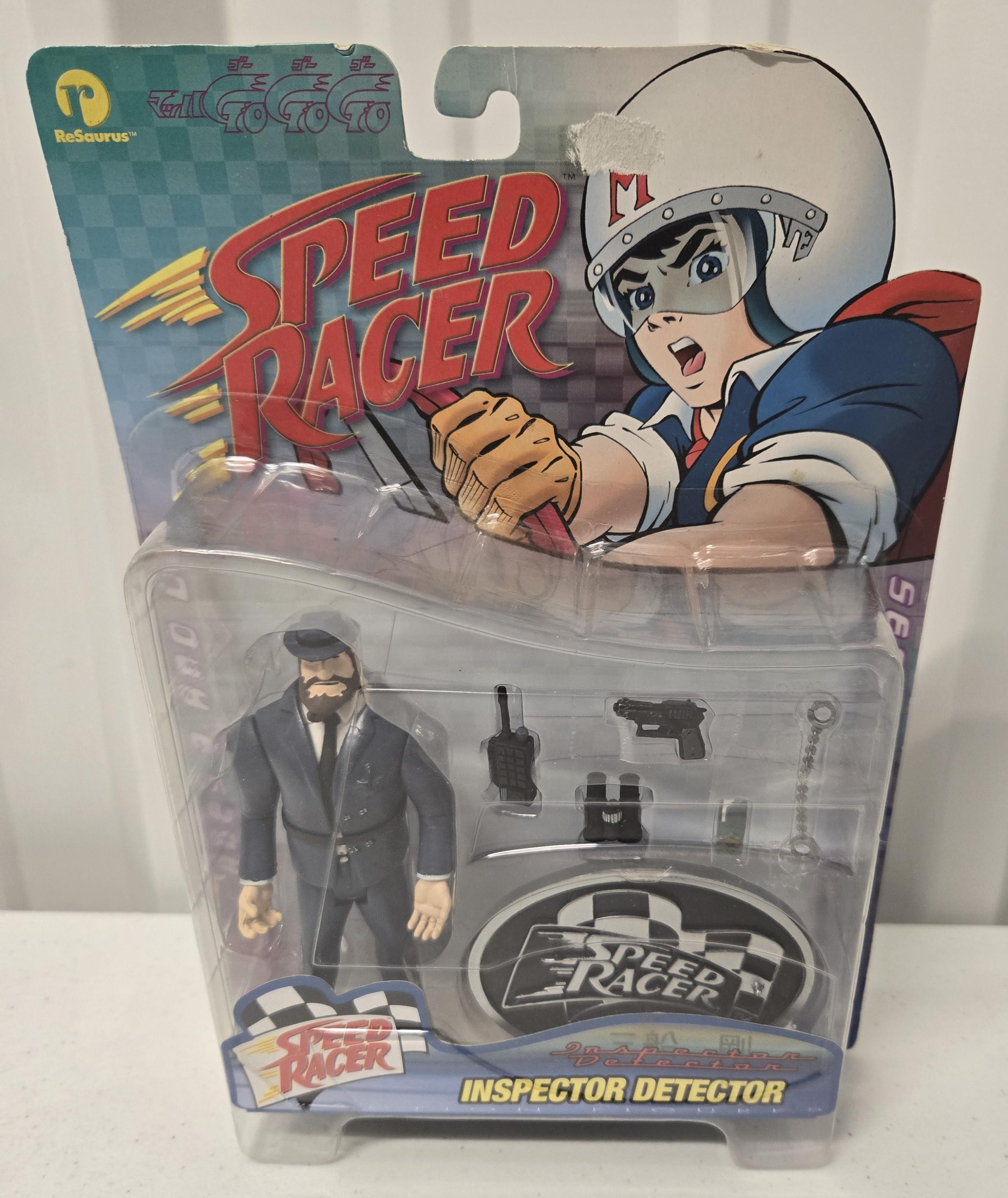 Speed Racer Series 2 "Inspector Detector" Action Figure Resaurus 1999 ...