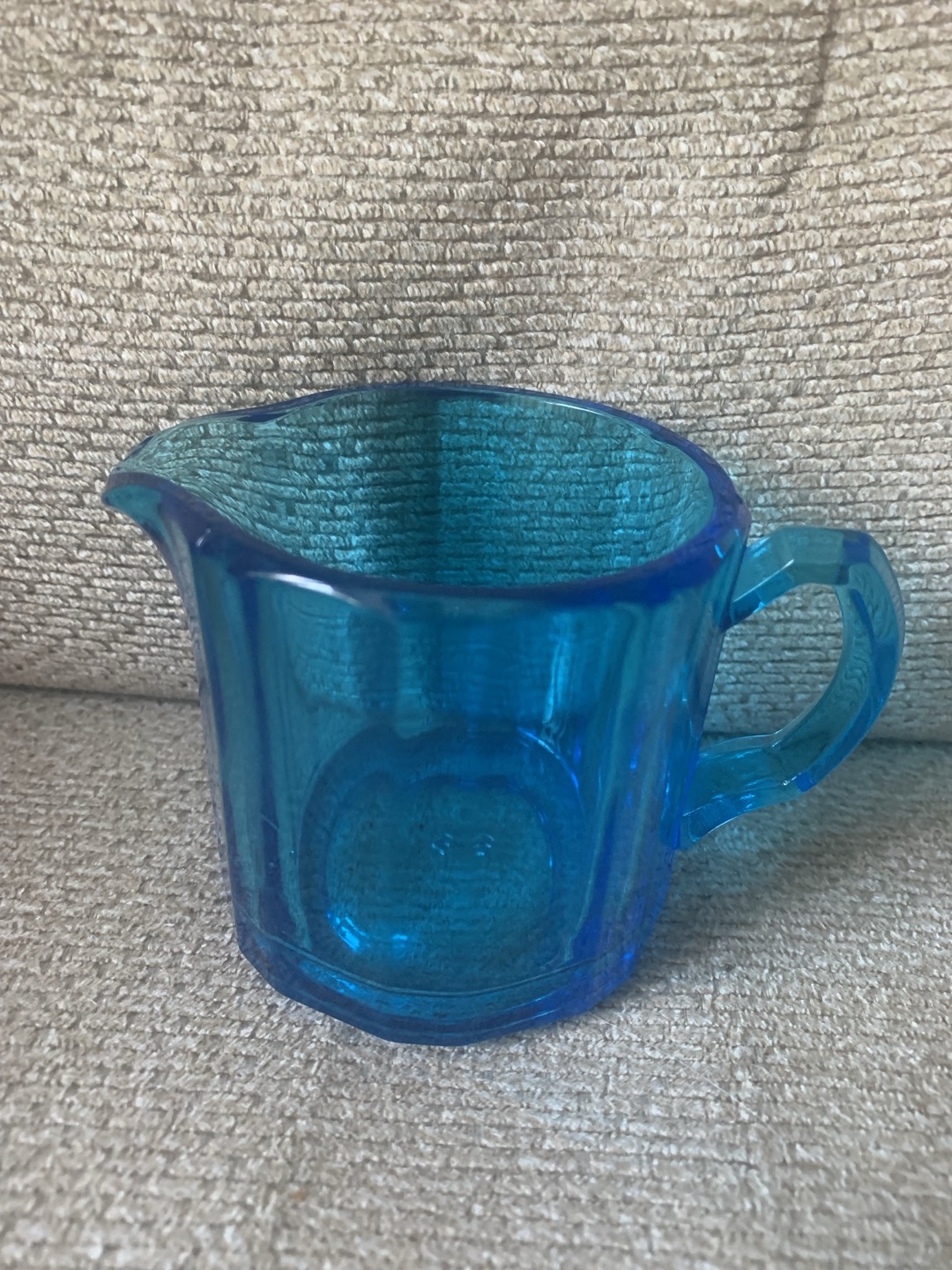 New Martinsville Cobalt Blue Small Pitcher Creamer