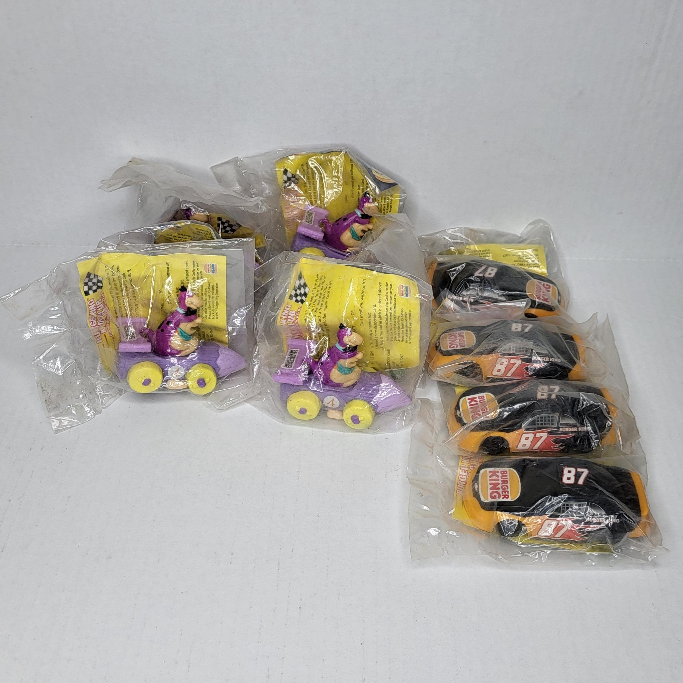 Cartoon Network Wacky Racing Team Burger King 1997 Mixed Lot Of 10 ...