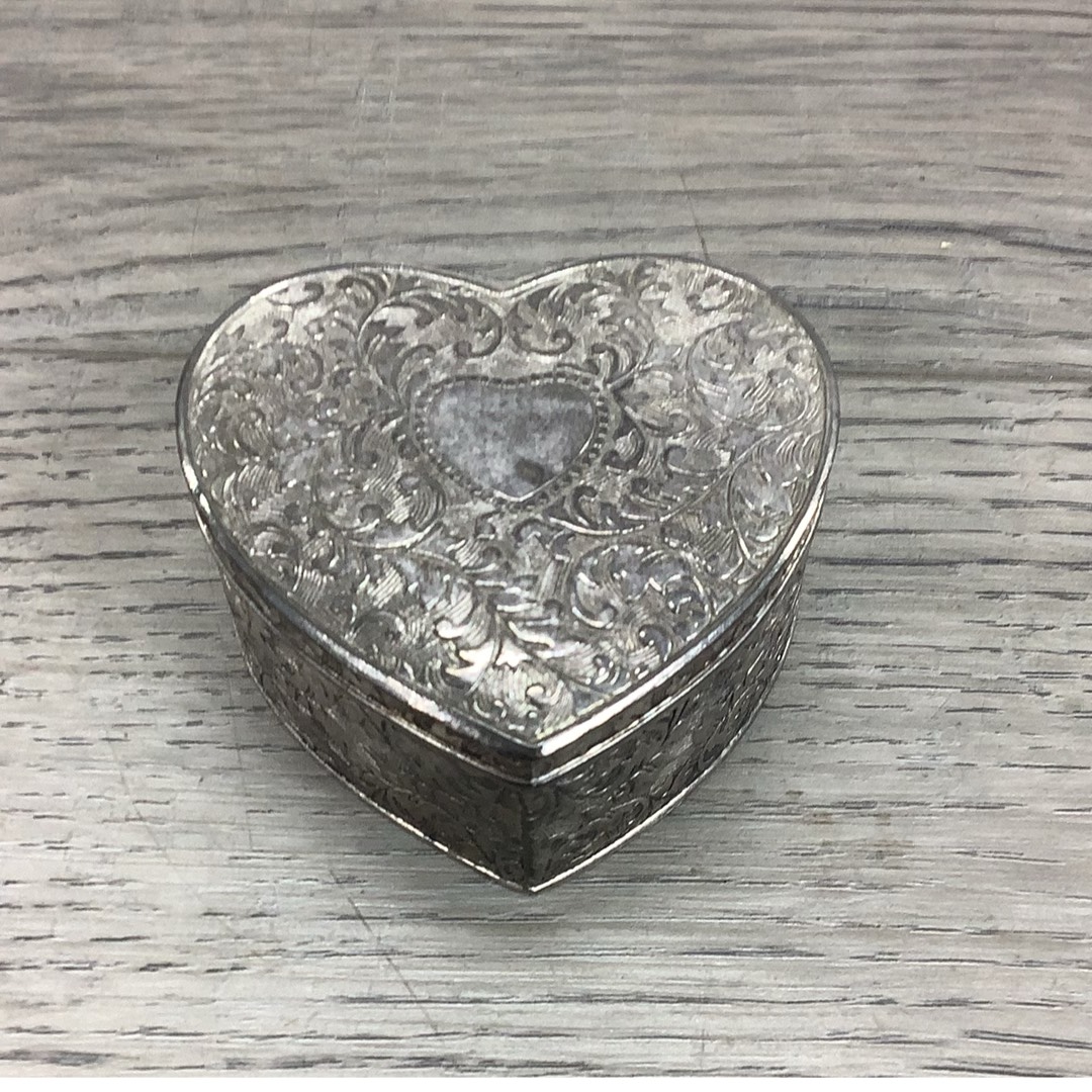 Godinger Silver Art Heart Trinket Box