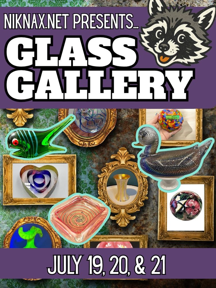 NikNax Glass Gallery with CreationsBGFinds