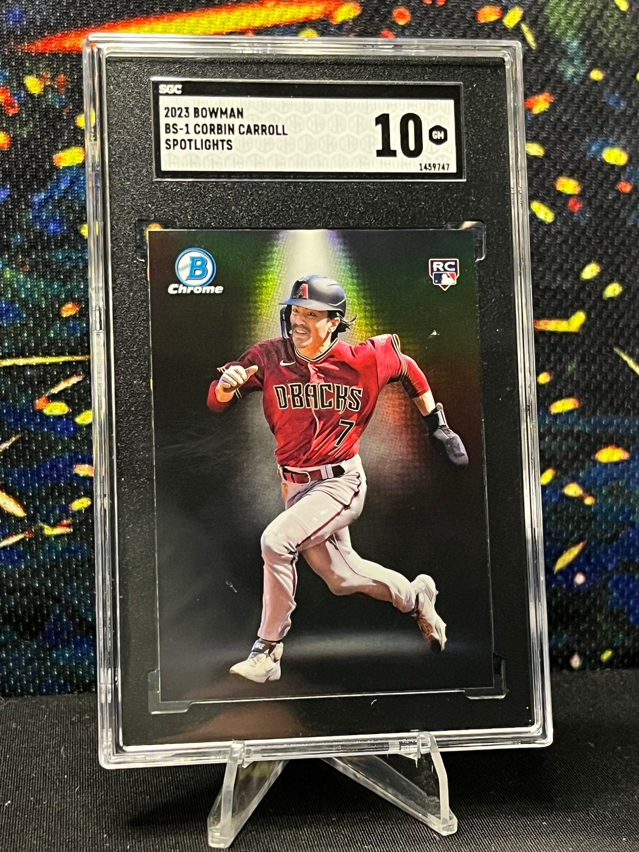 Corbin Carroll SPOTLIGHTS SGC 10 Gem Mint