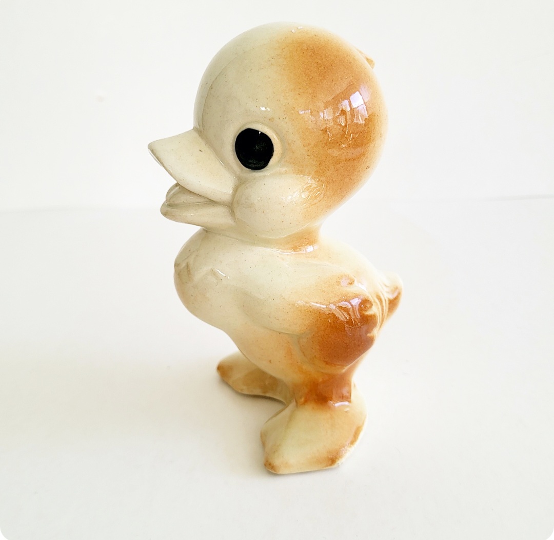 Vintage 1950s Rempel Diamond Pottery Squawky The Duck