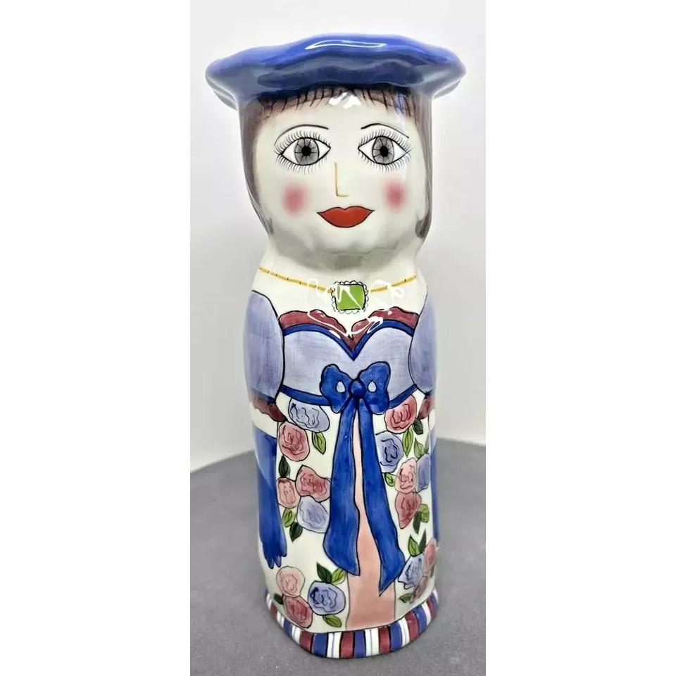 Vintage Bella Casa Lady Vase “Madeline” By Susan Paley & Ganz 10” Tall ...