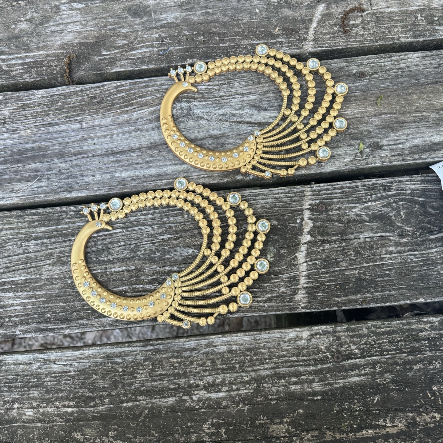 Kitschy Cool Peacock Wall Hangings