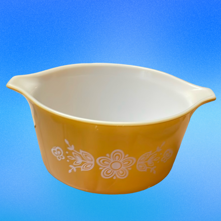 Pyrex Gold Butterfly 1L Casserole