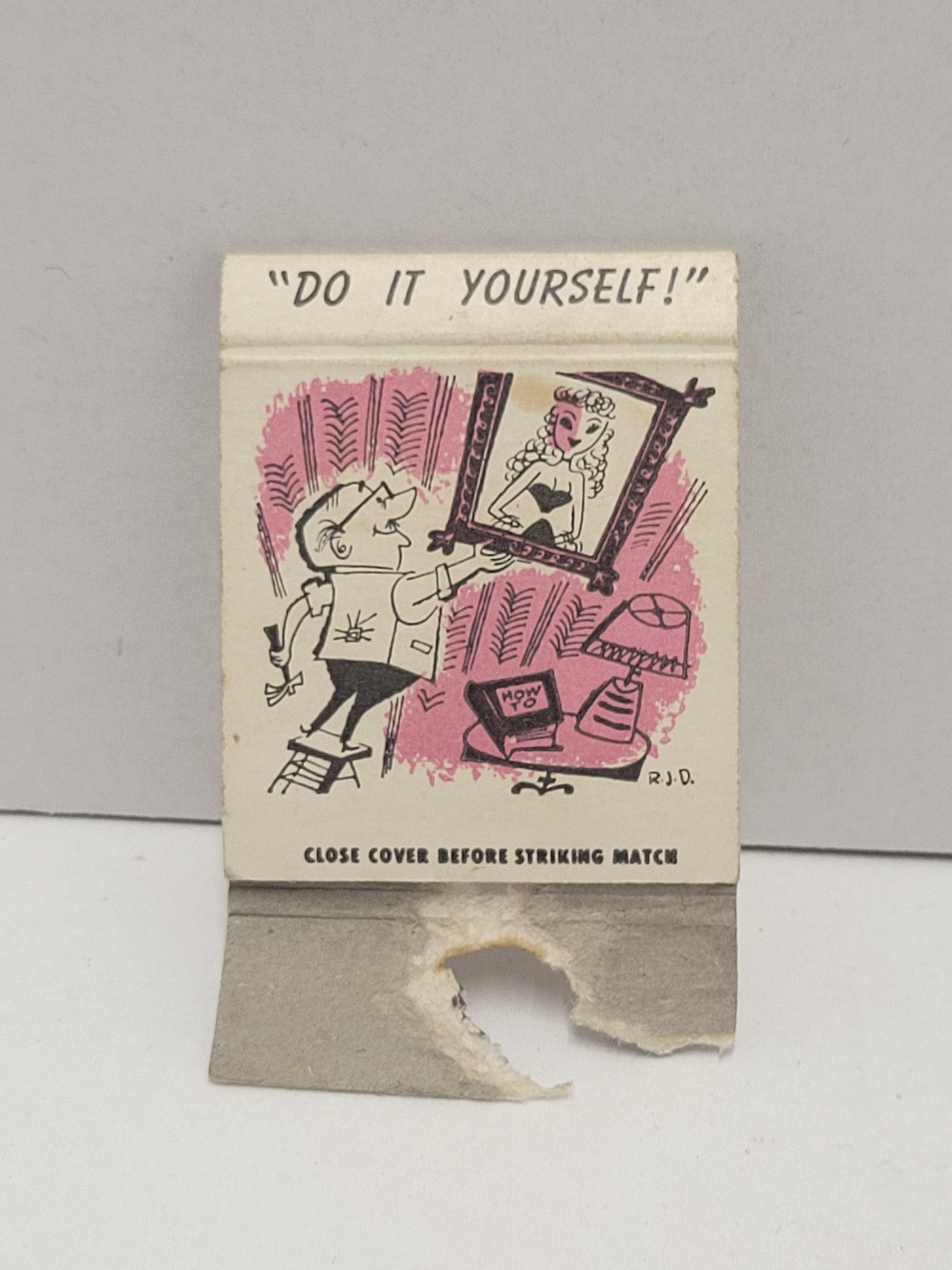 Do It Yourself Comedy Matchbook