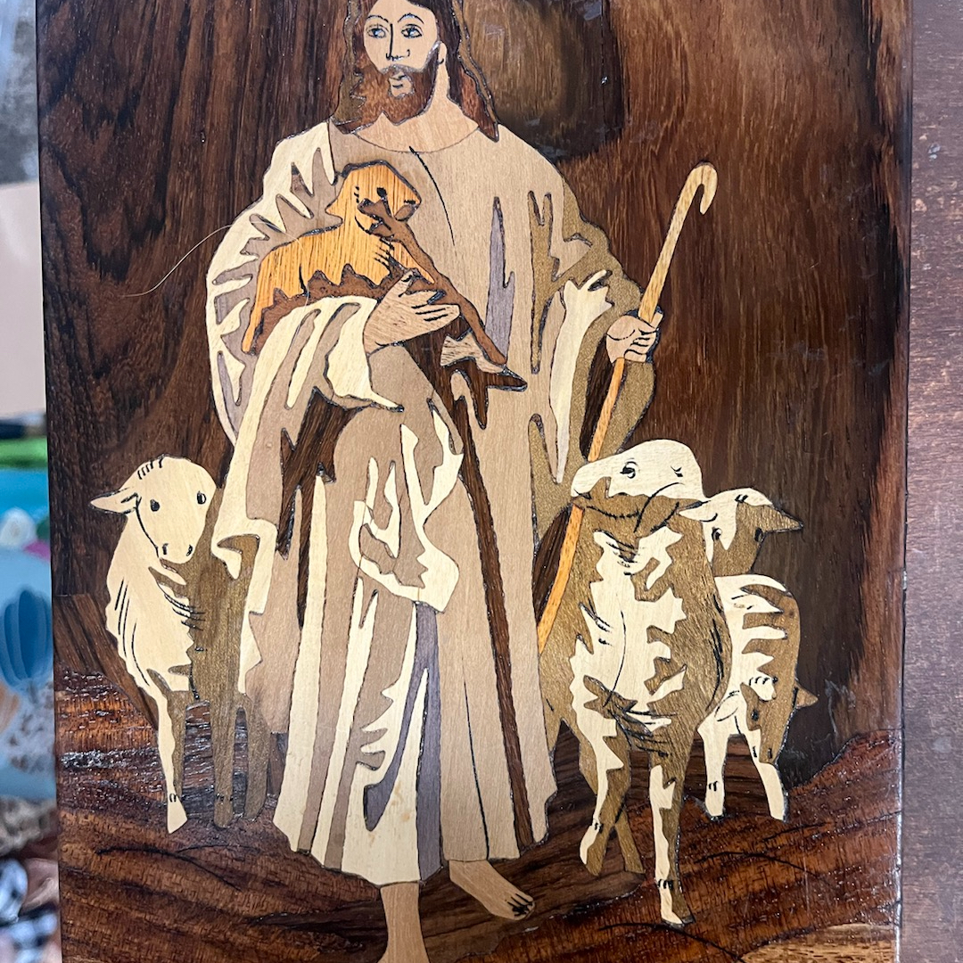 Wood Inlay Artwork 7x12