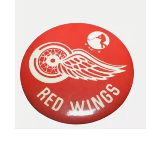 Adirondack Red Wings Pin Button Red With White Lettering Minor League ...