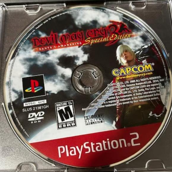 Devil May Cry 3 Special Edition Greatest Hits DISC ONLY For Playstation 2