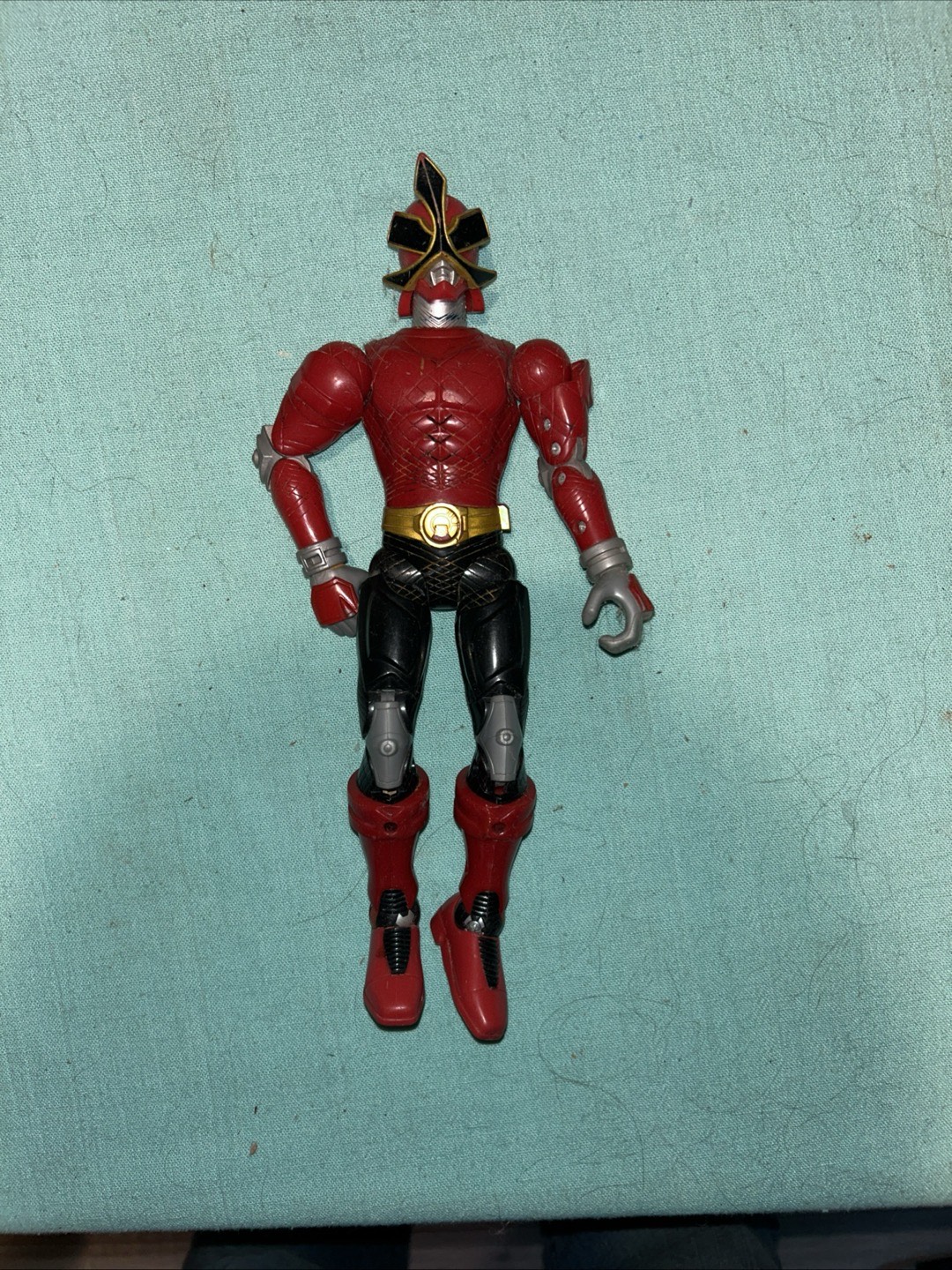 Power Rangers Samurai 12" Battlized Shogun Red Ranger 21 Points Of ...