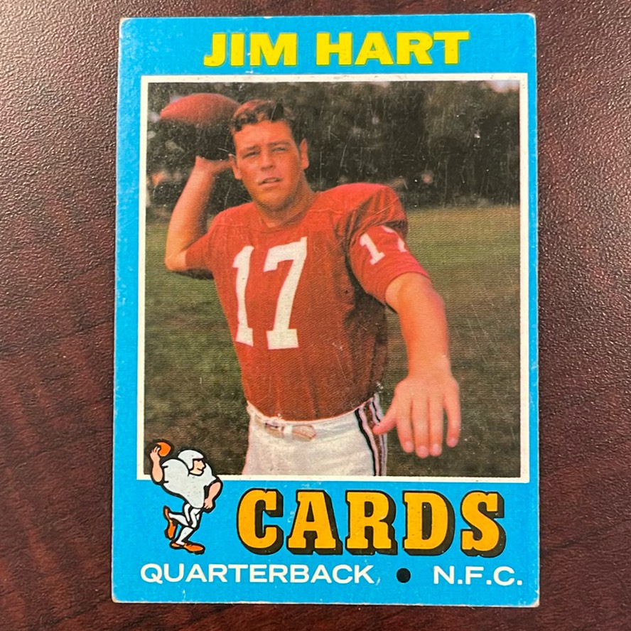 1971 Topps #47 Jim Hart, St Louis Cardinals