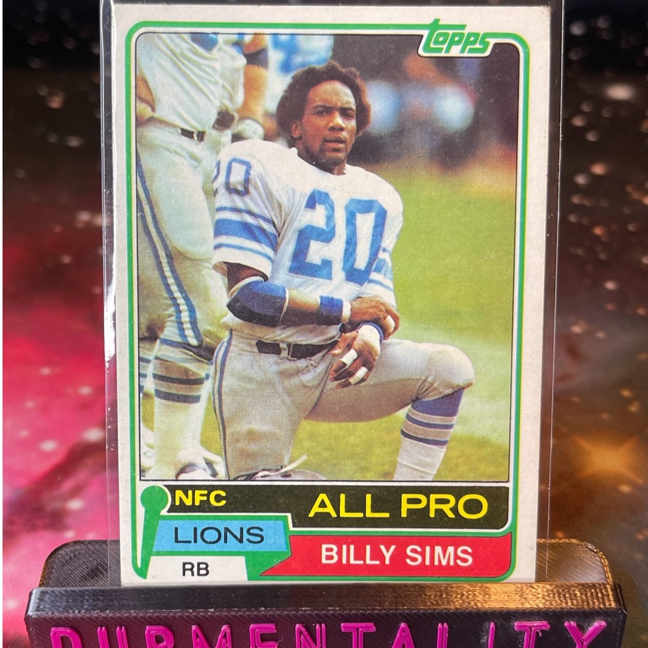 1981 Billy Sim’s All-Pro Rookie