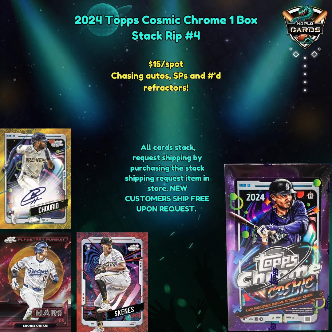 2024 Topps Cosmic Chrome 1 Box Stack Rip #4