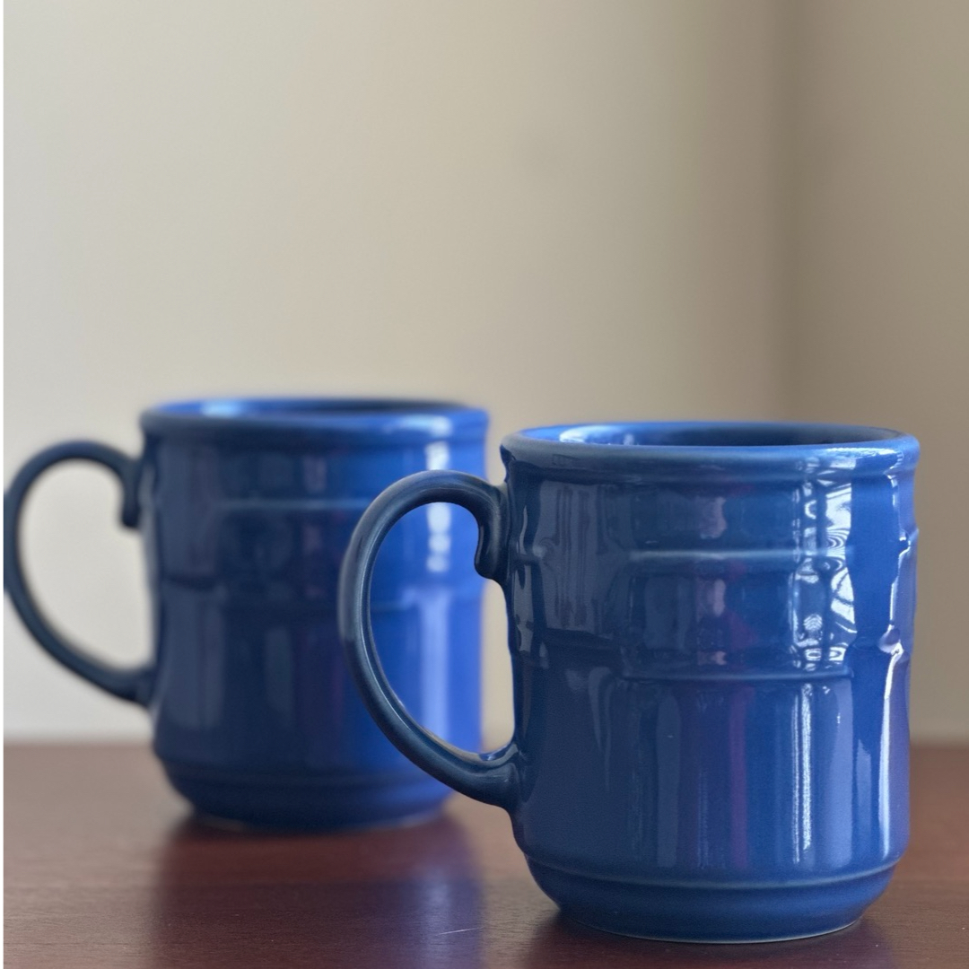 Vintage Longaberger Mugs Set Of 2