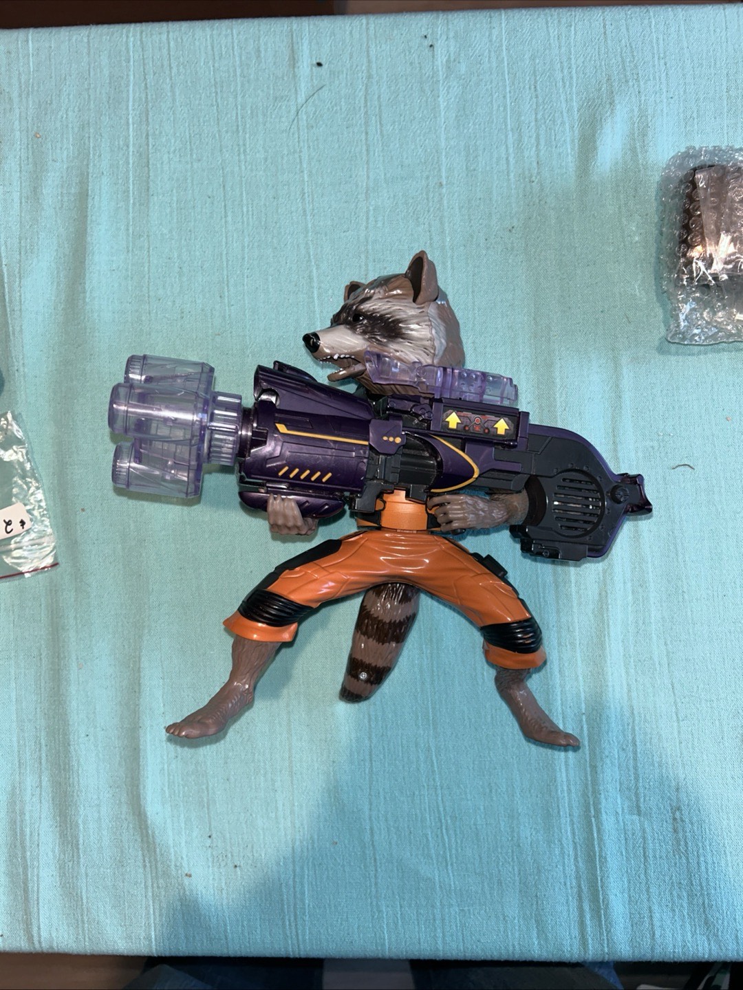 Guardians of The Galaxy Big Blastin' Rocket Raccoon 9" Figure Hasbro ...
