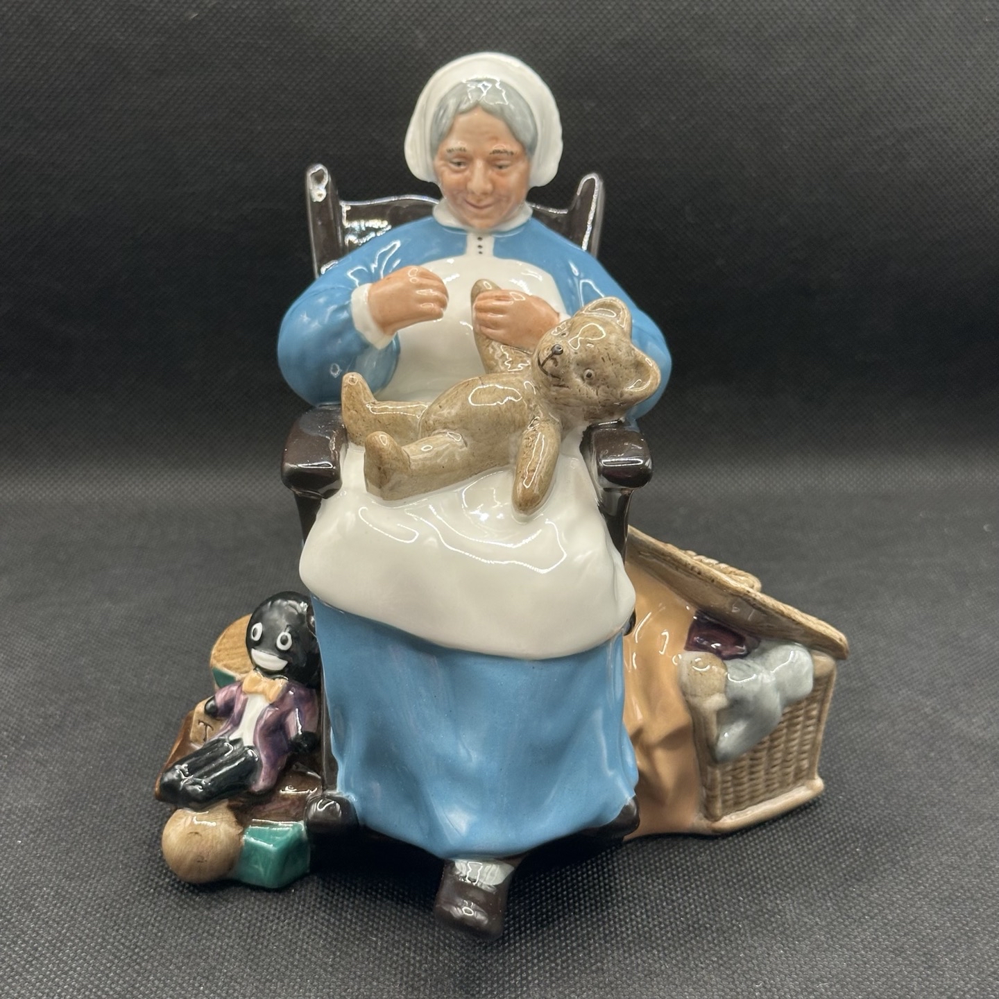 119 Royal Doulton “ Nanny” Figurine #HN221 Signed, Hand Made, 5.5”