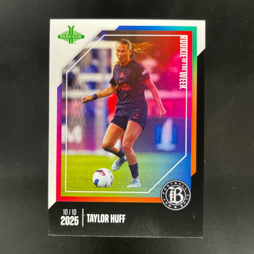 Taylor Huff 2025 NWSL Parkside Pronto Rookie Of The Week Subscriber ...