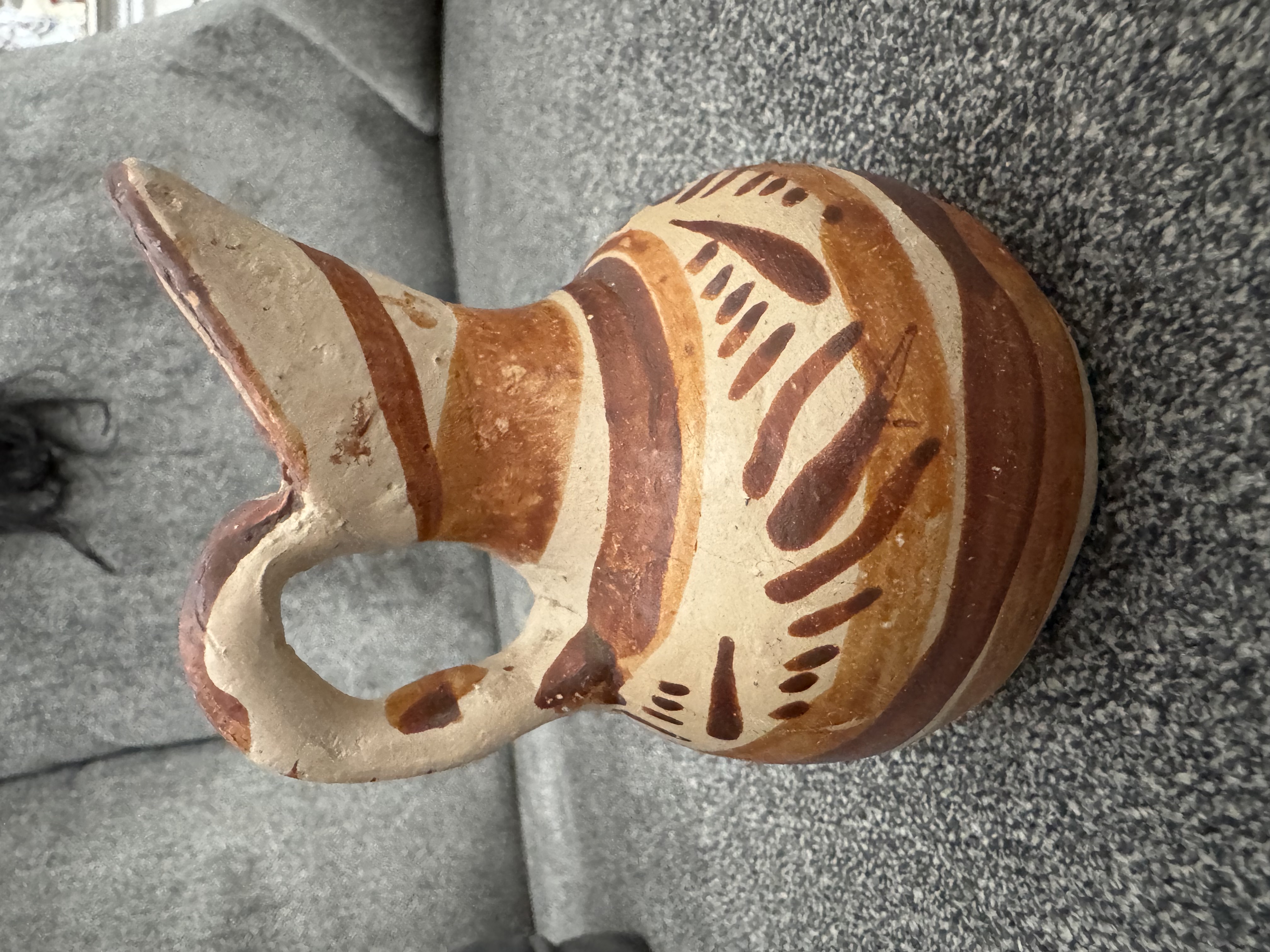 Small Mexican Pottery Pitcher