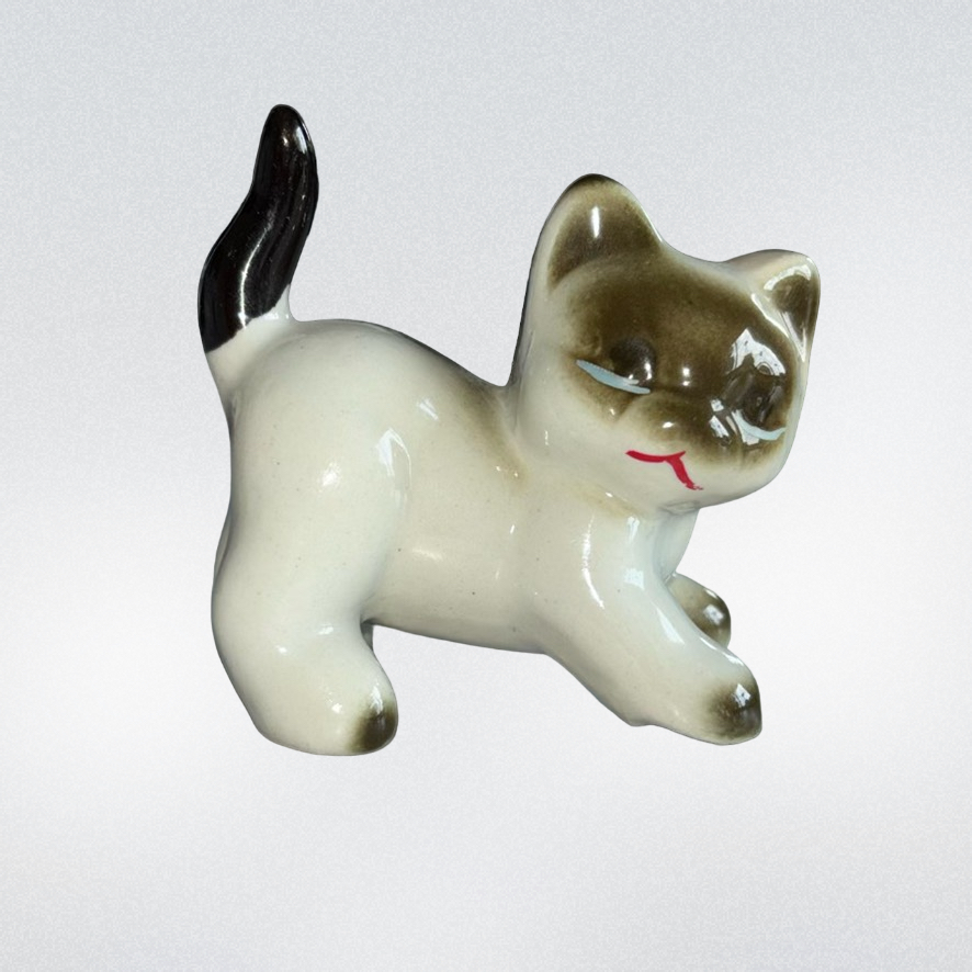 Vintage Made in Japan Cat Figurine