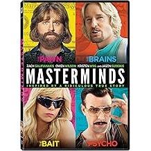 Masterminds DVD - Inspired by a Ridiculous True Story NEW Sealed
