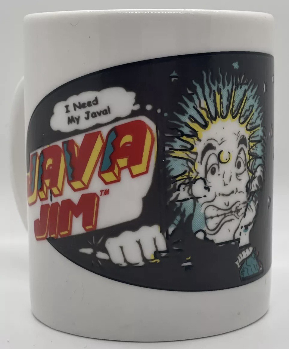 Java Jim Wondermugs Color Changing When Hot Water Added Coffee Tea Cup ...