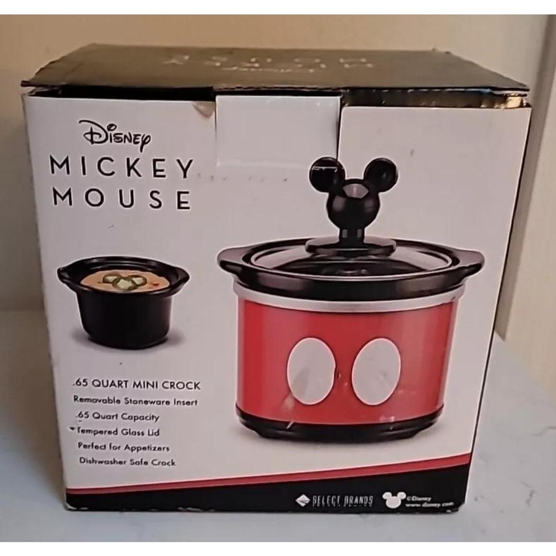 Disney Mickey Mouse 0.65 Quart Mini Crock Pot Slow Cooker Great for ...